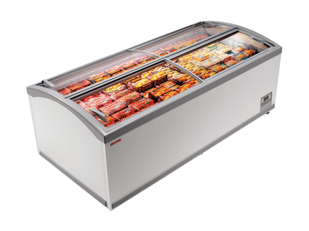 Islas horizontales refrigeradas y murales - Arneg